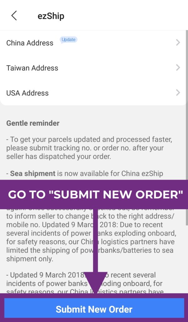 ezbuy's ezShip Shipping Guide: How to Use Step-by-Step – Blog – YouTrip ...
