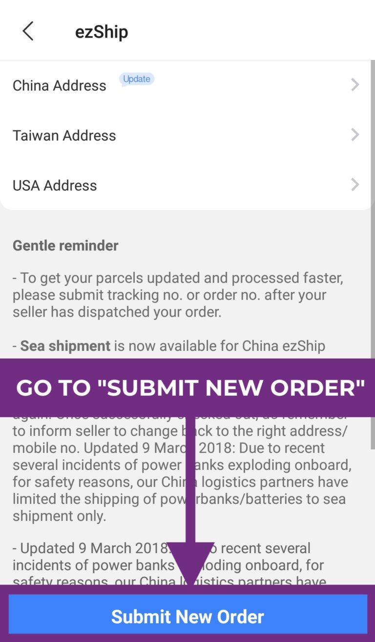 ezbuy's ezShip Shipping Guide: How to Use Step-by-Step – Blog – YouTrip ...