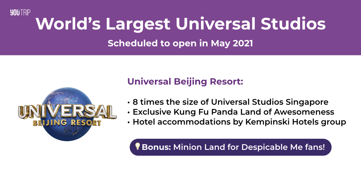 Universal Studios Beijing: Opening in 2021 – Blog – YouTrip Singapore
