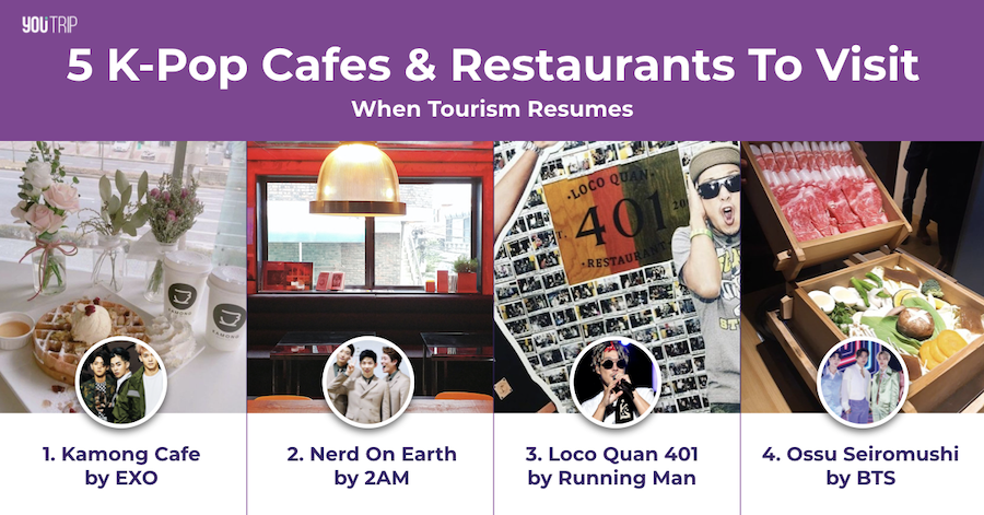 5 K-Pop Cafes & Restaurants To Visit In Seoul When Tourism Resumes ...
