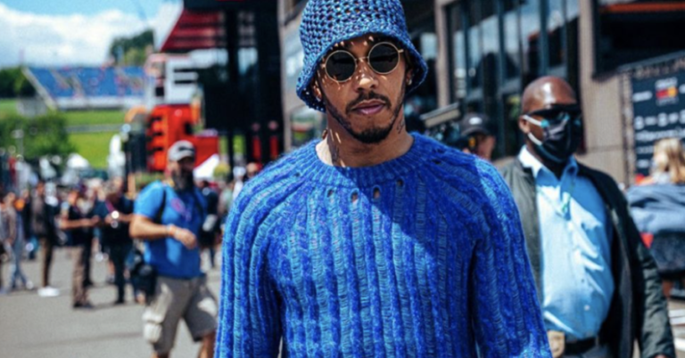 The F1 Runway: Lewis Hamilton's Most Iconic Race Day Looks – YouTrip ...