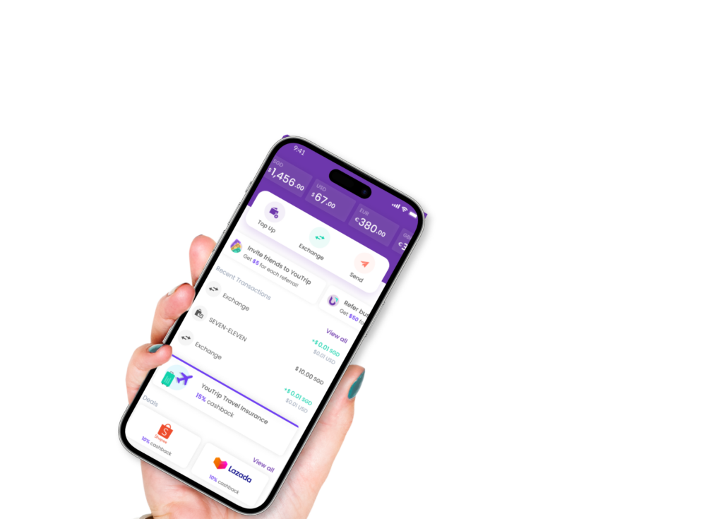 YouTrip – Multi-currency travel wallet and money changer in app