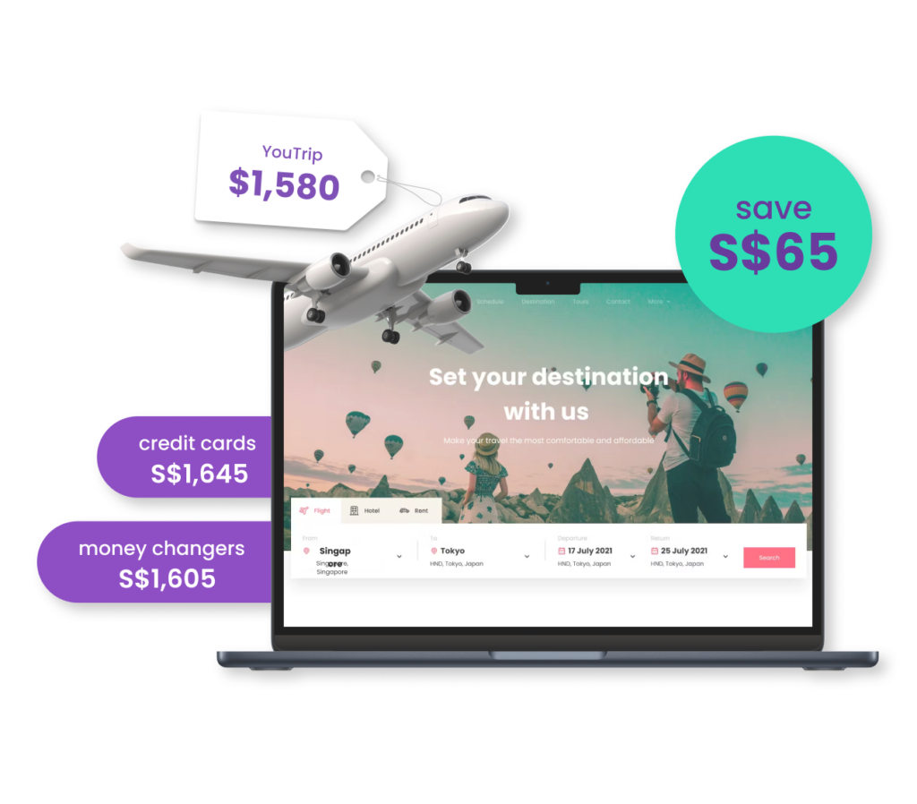 YouTrip – Multi-currency travel wallet and money changer in app