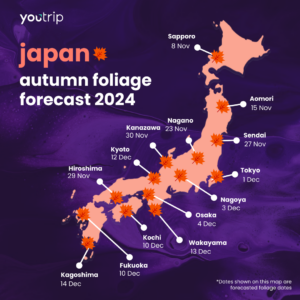 Autumn in Japan: 2024 Fall Foliage Forecast – YouTrip Singapore