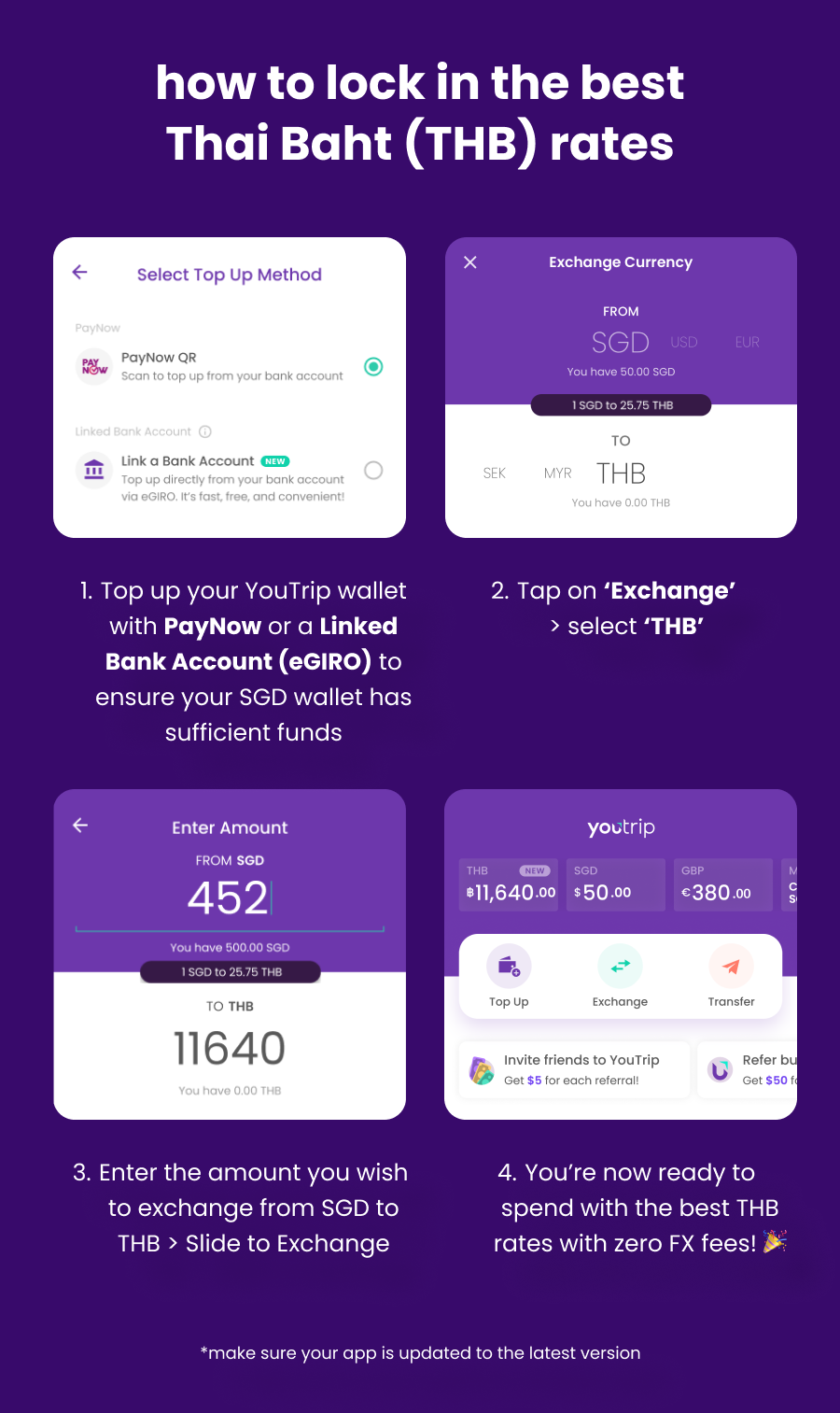 NEW: Thai Baht Wallet Is Here! – YouTrip Singapore