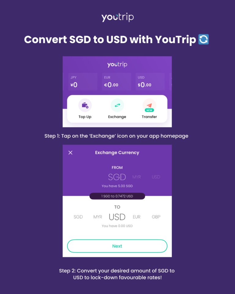 1 SGD To USD: How To Capitalise On The USD Exchange Rate — Blog YouTrip ...