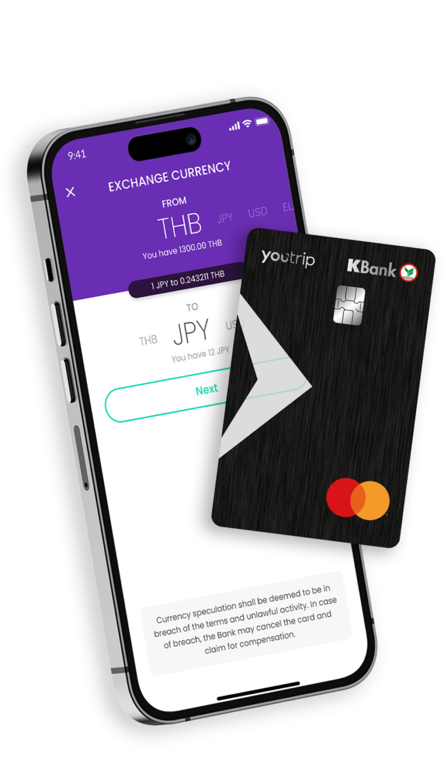 YouTrip – Multi-currency travel wallet ใช้จ่าย เรทดี ทุกที่ทั่วโลก